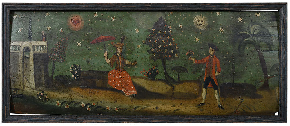 Spanish Colonial Style Painting | Barnebys