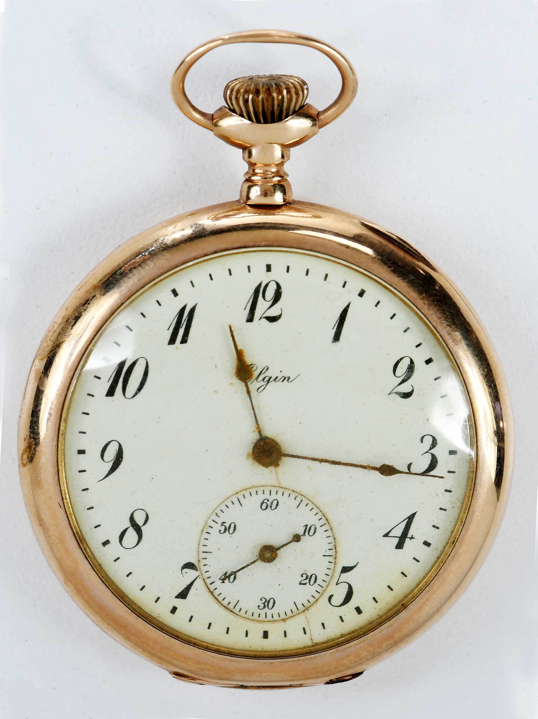 Elgin Watch Co. 14kt. Pocket Watch | Barnebys