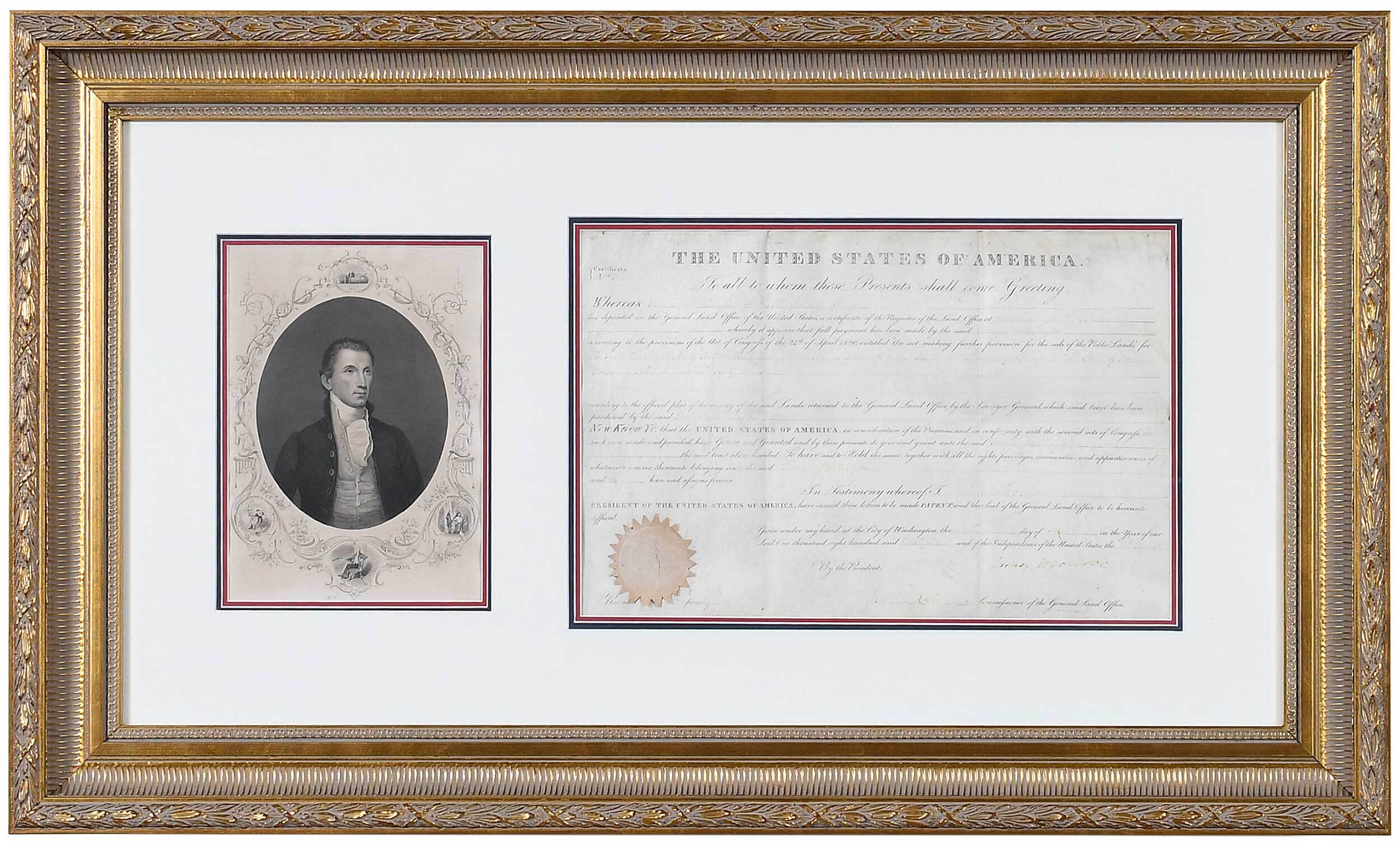 James Monroe Signed Document | Barnebys
