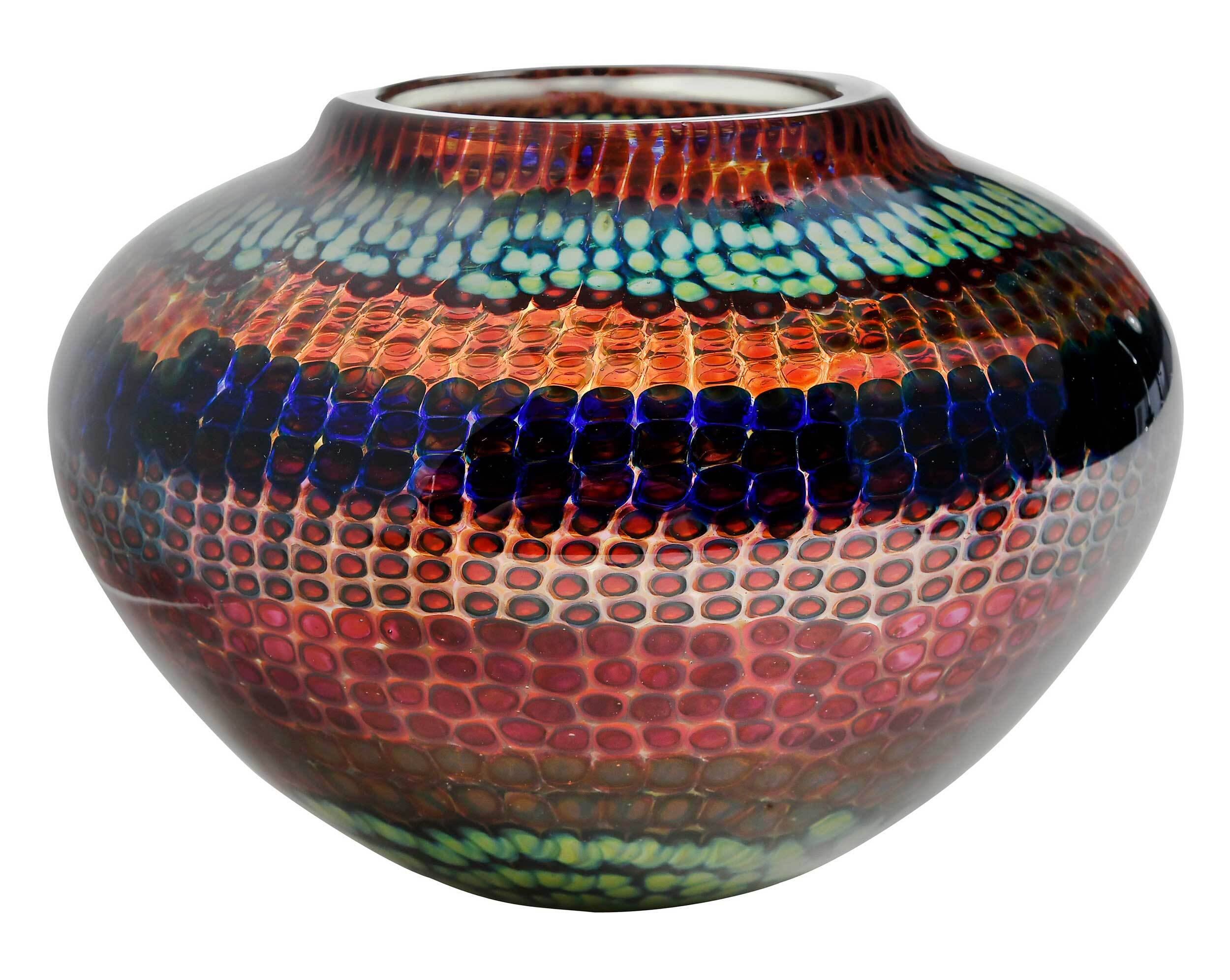 Stephen Rolfe Powell Glass Vase | Barnebys