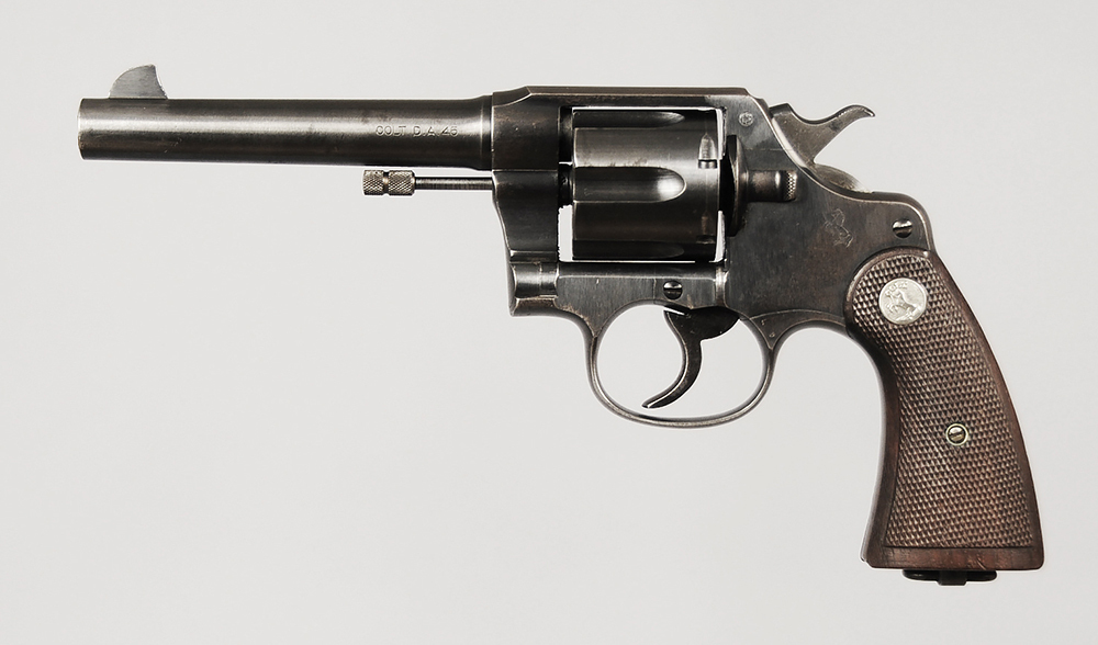 Colt US Army Model 1917 DA New Service Revolver | Barnebys