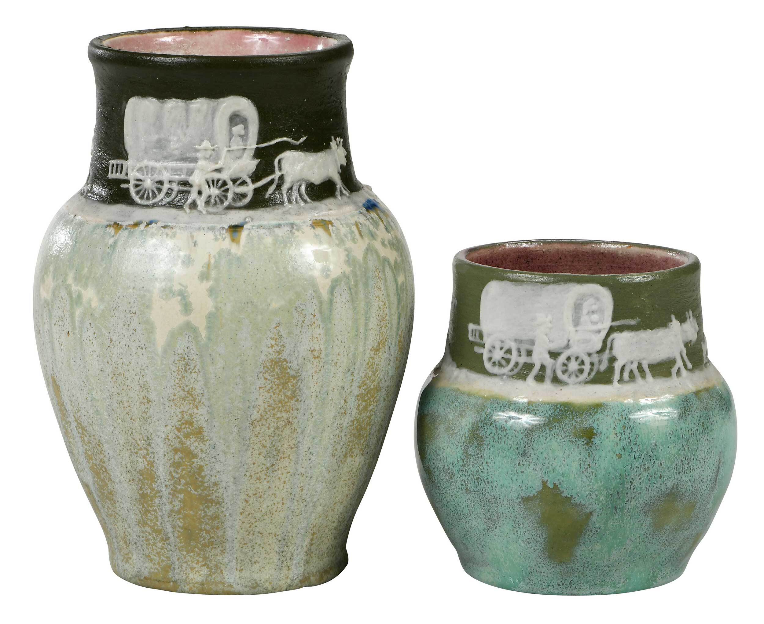 Two Pieces of Pisgah Forest Pottery | Barnebys